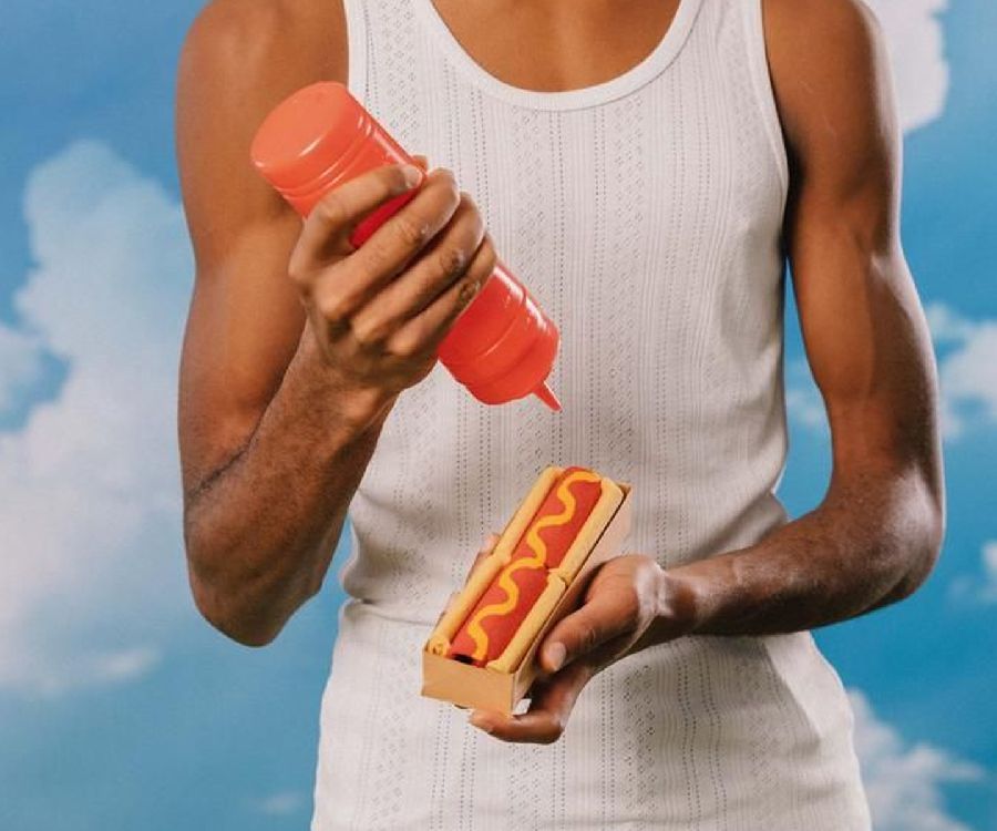 Kousen Eat My Socks Hot Dog, klassiek model | Paradisio