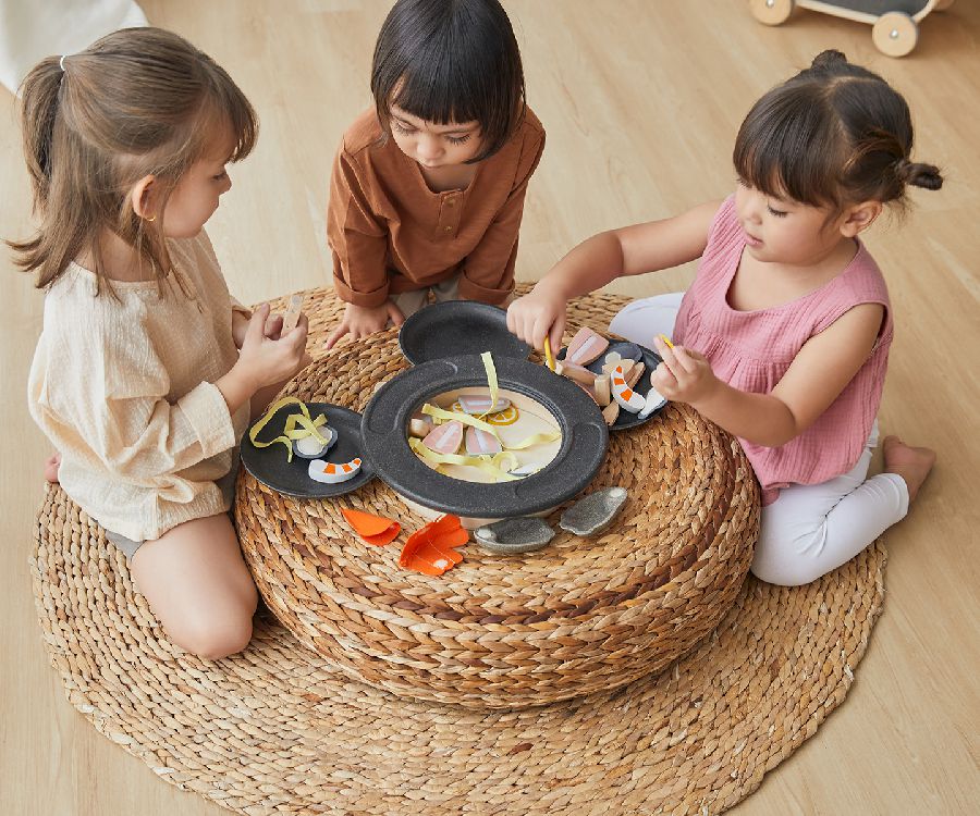 Keuken speelset Plan Toys BBQ Playset | Paradisio