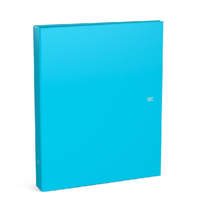 Ringmap Quattro Colori, A4 | Quattro Colori Original - Azzurro | Paradisio