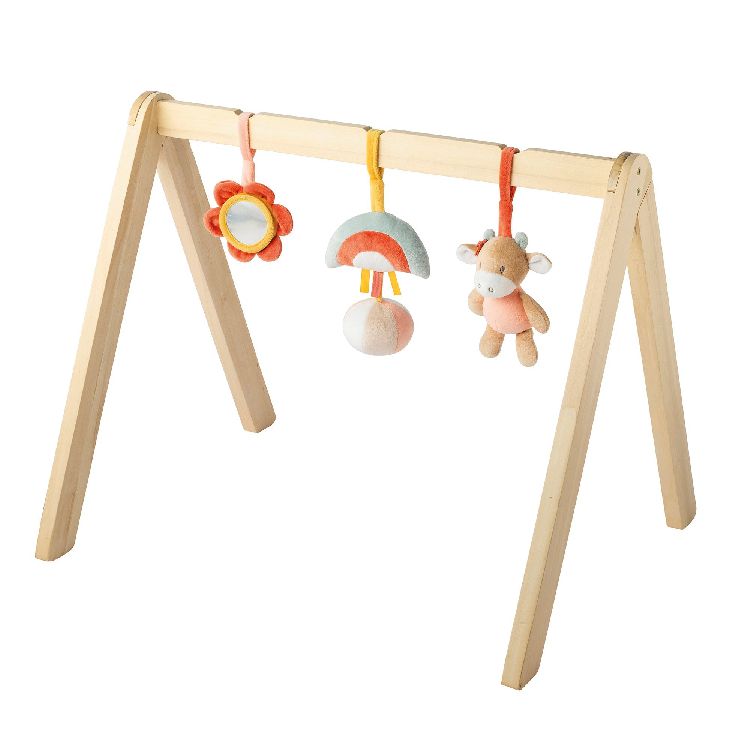 Speelboog met speeltjes Nattou Wooden Arches with Toys | Mila, Lana & Zoë | Paradisio
